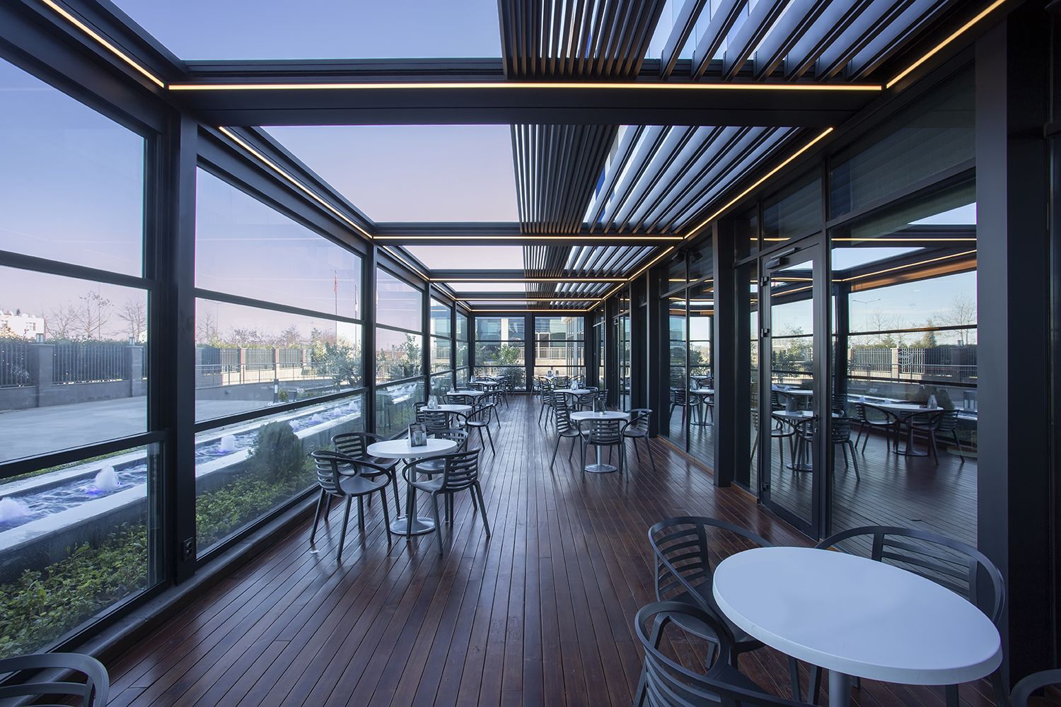 Automatic Glass Roof Systems - OSM Glazing